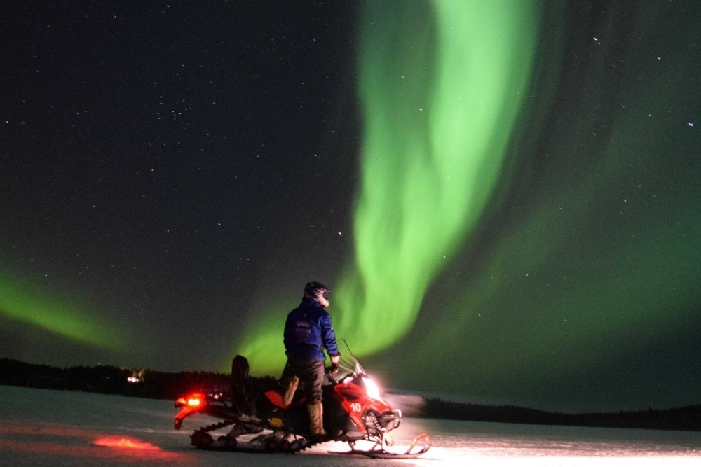 Snowmobile Safari at Night - Activity in Lappland Finland - 2025-2026 ...