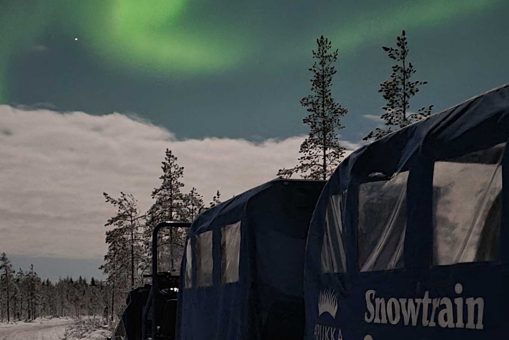 Aurora Hunt by Snow Train - Activity in Lappland Finland - 2025-2026 ...